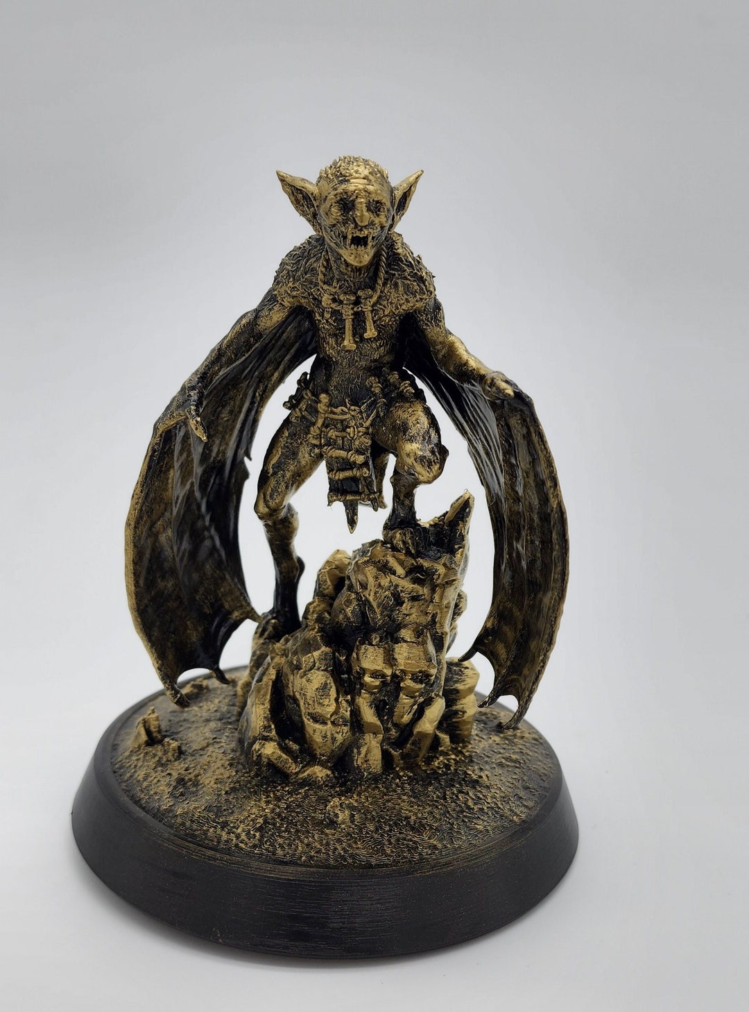 Goblin Bat Sculpture, Fantasy Figure, Lover Gift, Christmas Gift ...