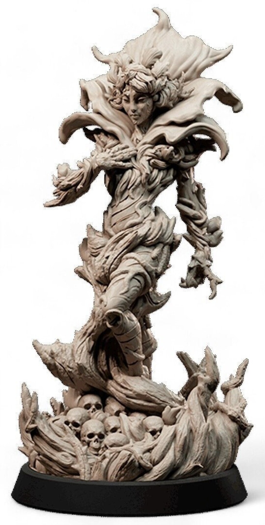 Flower Trap Shadow Forest Statue, Fantasy Figure, Dnd Miniature ...