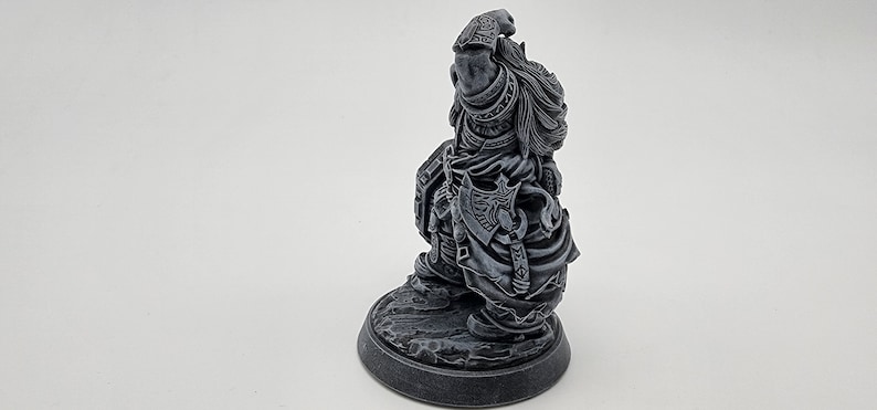 Dwarf Horn Blaster Sculpture Fantasy Figure Lover Gift - Etsy