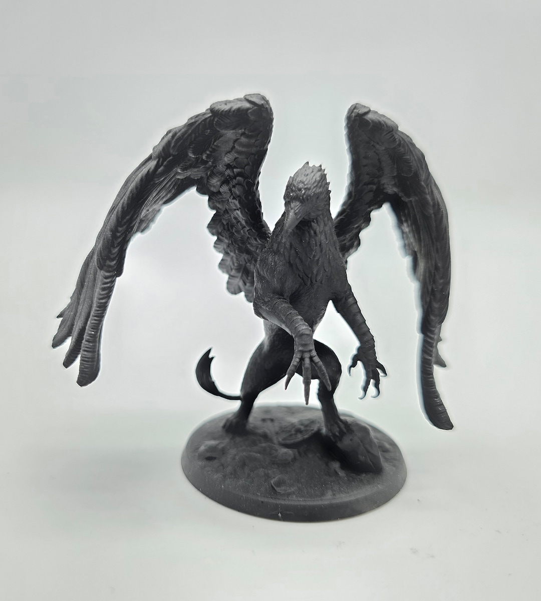 Griffon Sculpture, Fantasy Figure, Dungeons and Dragons Fantasy RPG 3D ...
