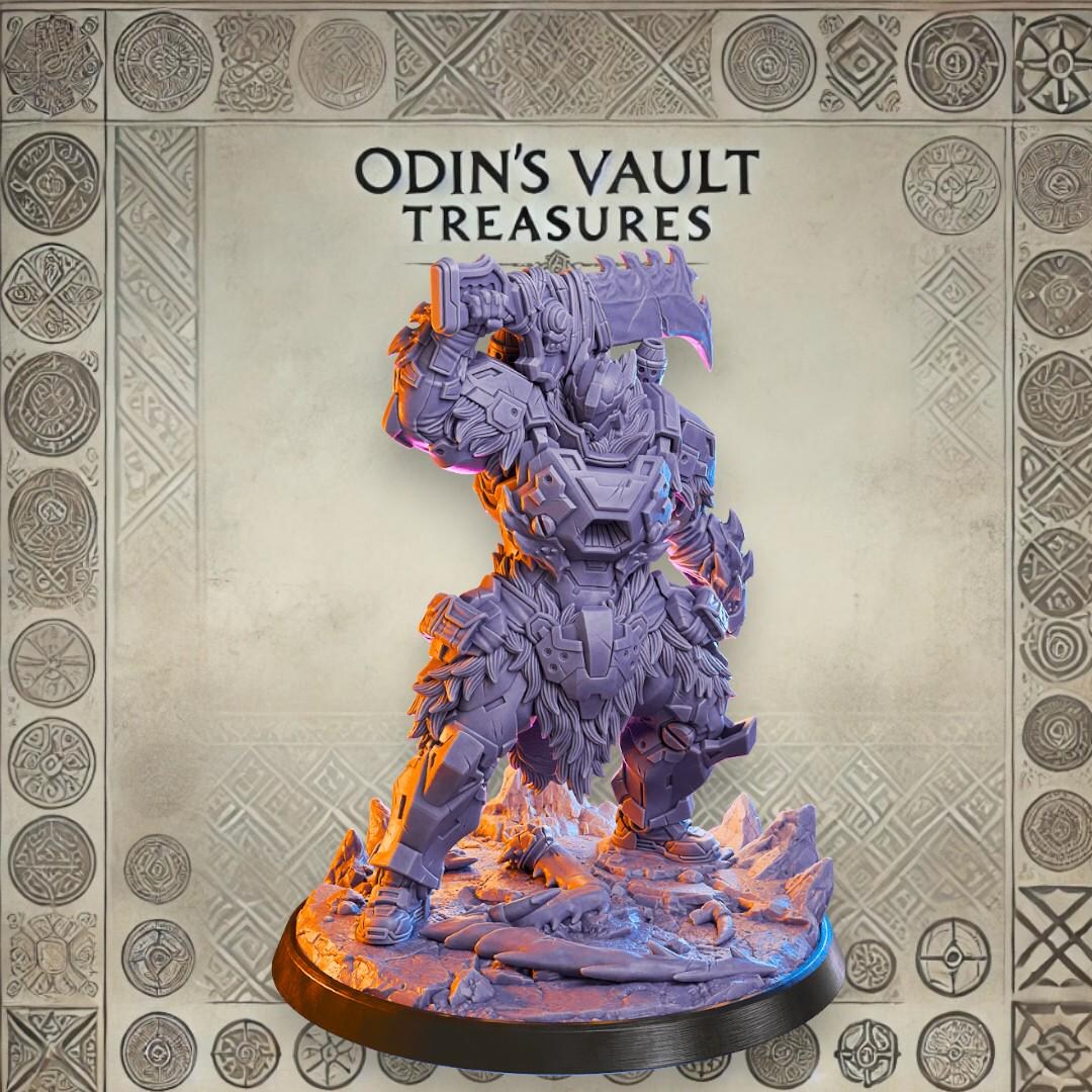 Dnd Ultra Warden Fantasy Miniature Custom Sizes Warhammer Miniature ...