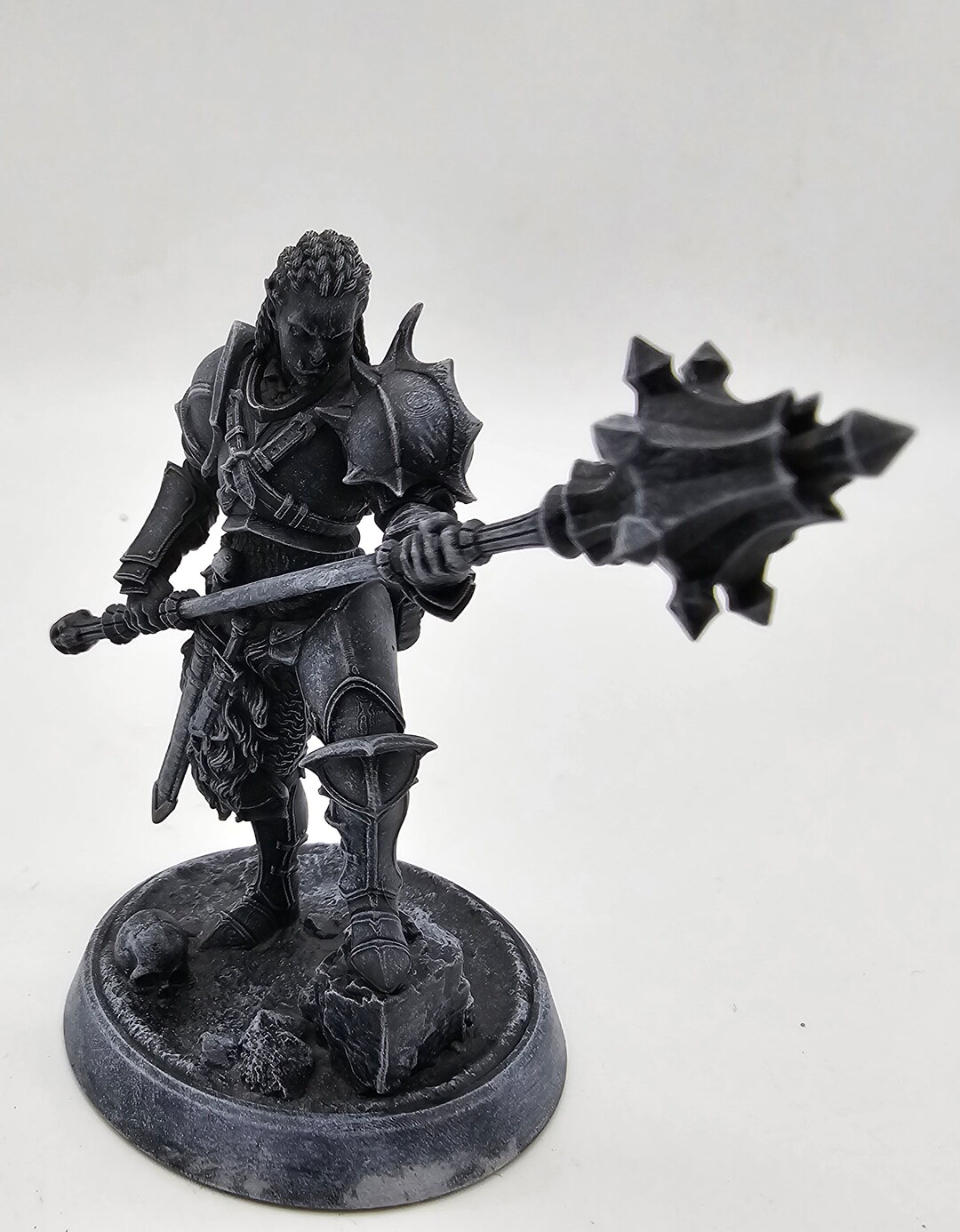 Orc Female Guard Sculpture, Fantasy Figure, Dungeons and Dragons ...