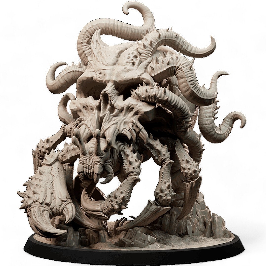 Sea Titan Crab, Statue, Fantasy Figure, Dungeons and Dragons Fantasy ...