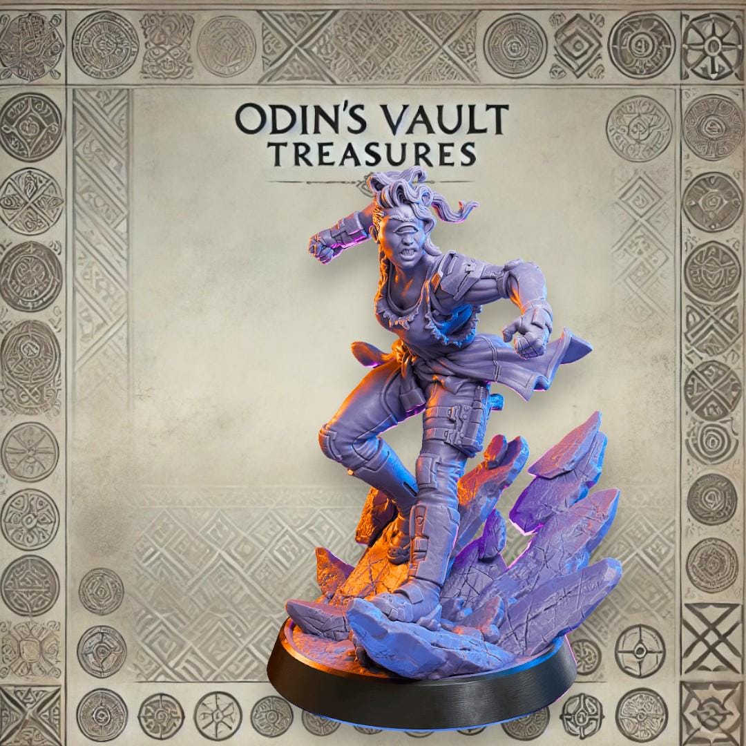 Cyclops Daughter 2099 Miniatures for Dnd, Tabletop Rpgs, Wargaming ...