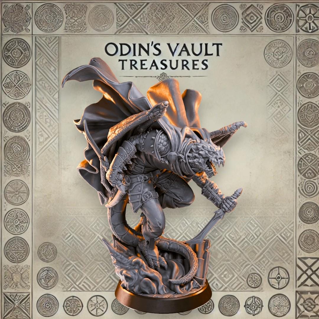 Dragon Rogue Miniatures - 4K 3D Printed Models 28mm, 32mm, 75mm, Custom ...