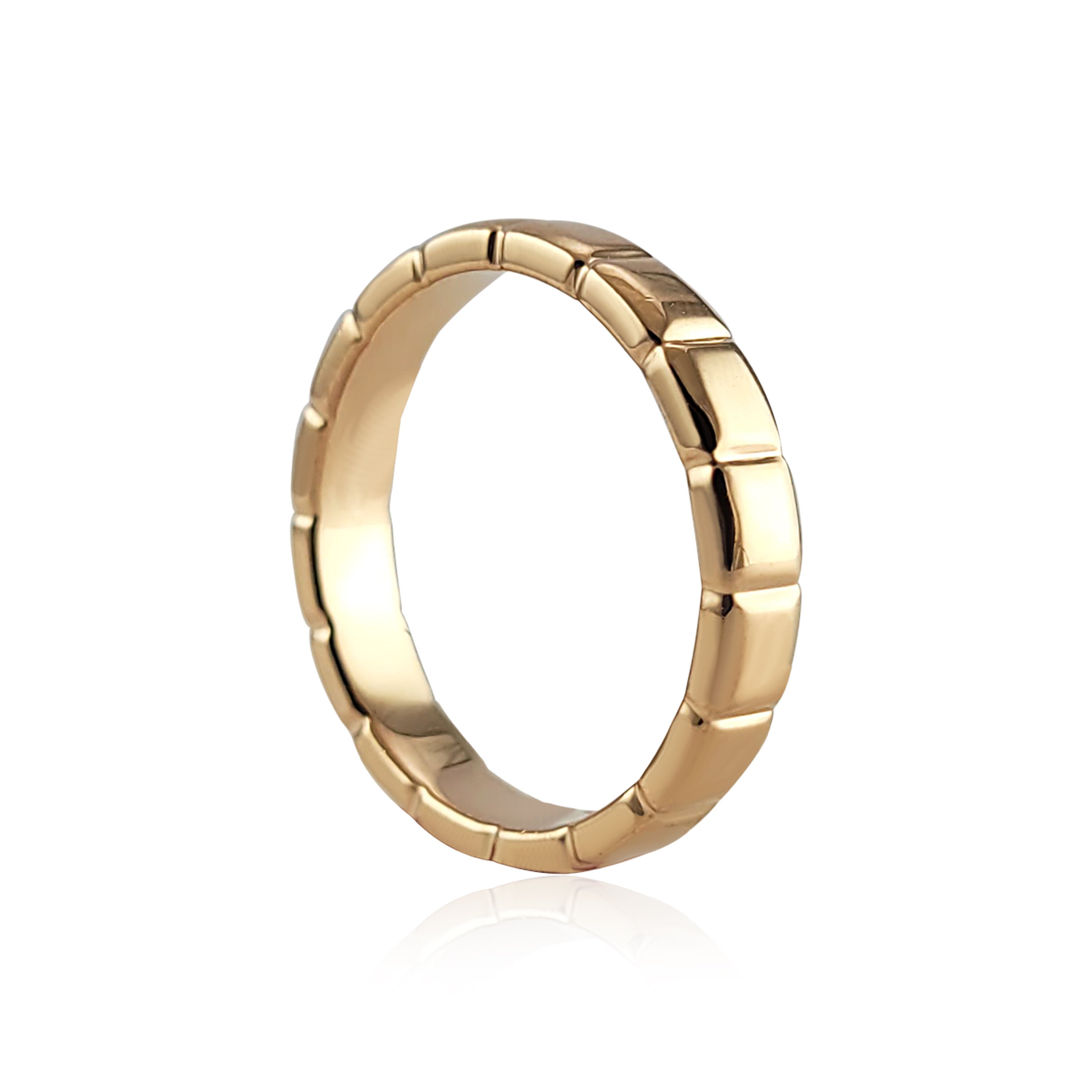 Chopard Ice Cube Ring in White Gold Lab Diamond, Wedding Band, Gold 18K ...