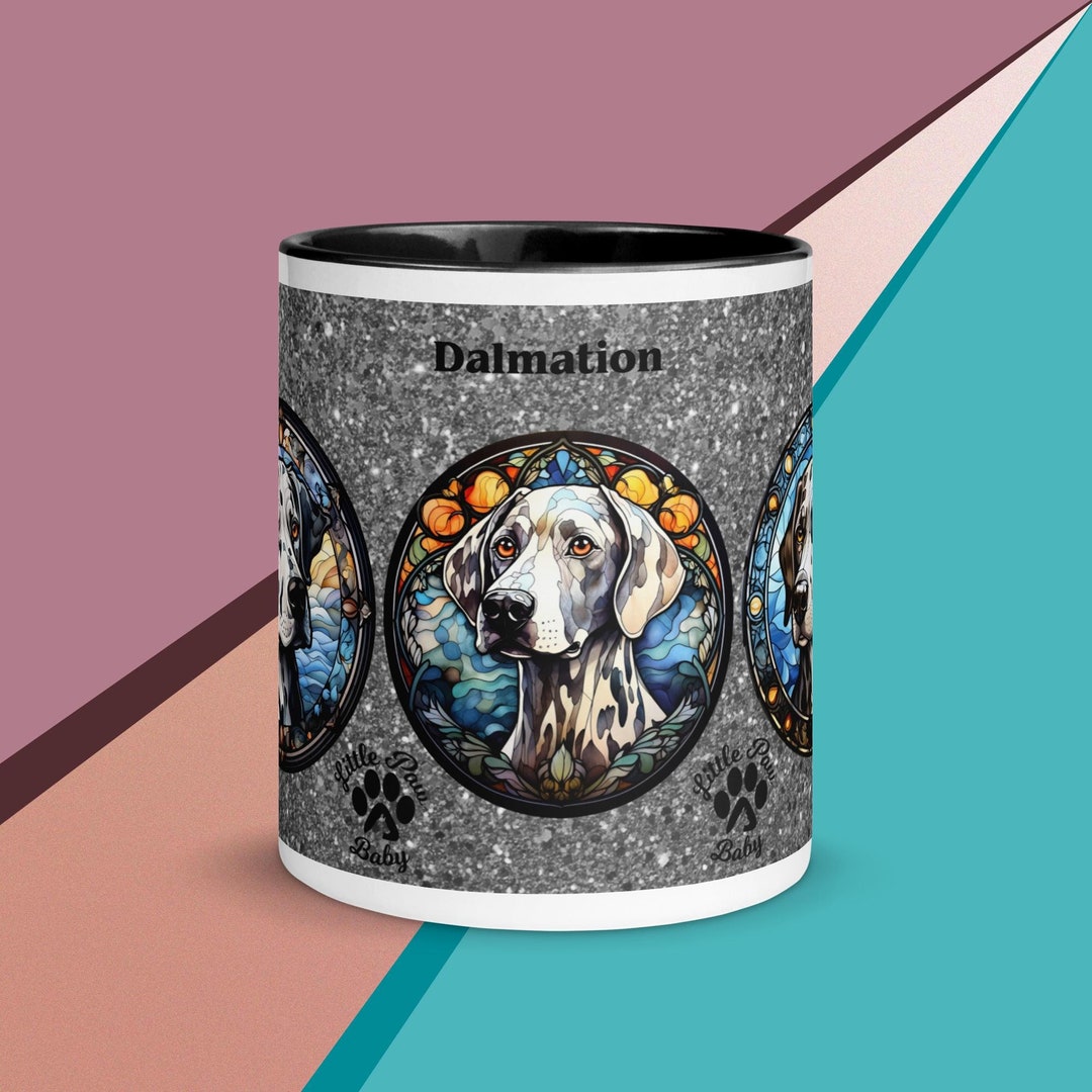 Pet Mug Dog Coffee Cup Cute Pet Mug Dog Dad Gift Dalmation Mug Dog ...