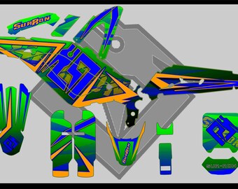 Sur-ron Graphics Kit Sur Ron Sticker Kit Segway Graphics Sur Ron Decals ...
