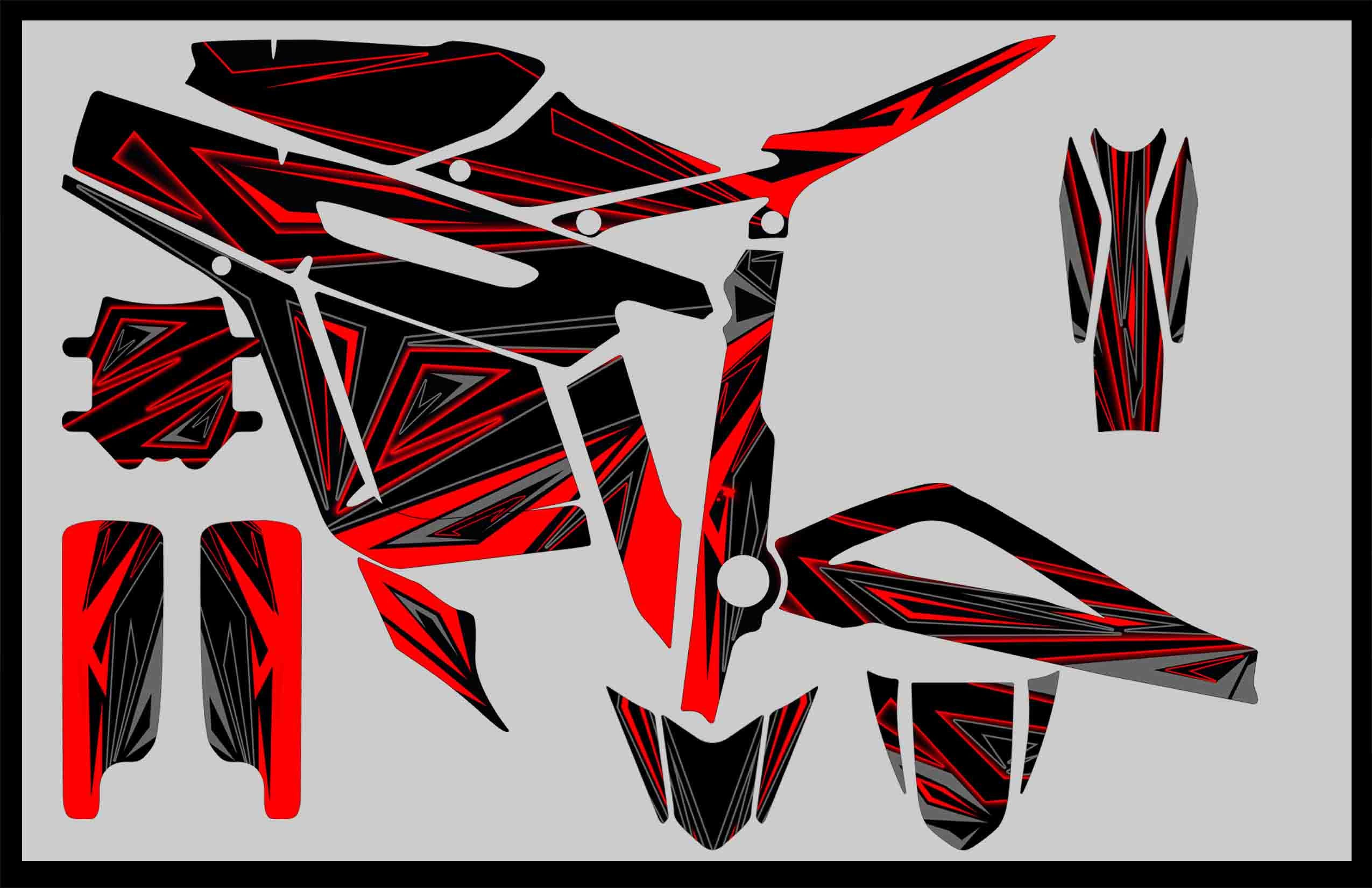 Talaria Sting Graphics , Talaria Sting R Sticker Kit, Talaria Decals ...