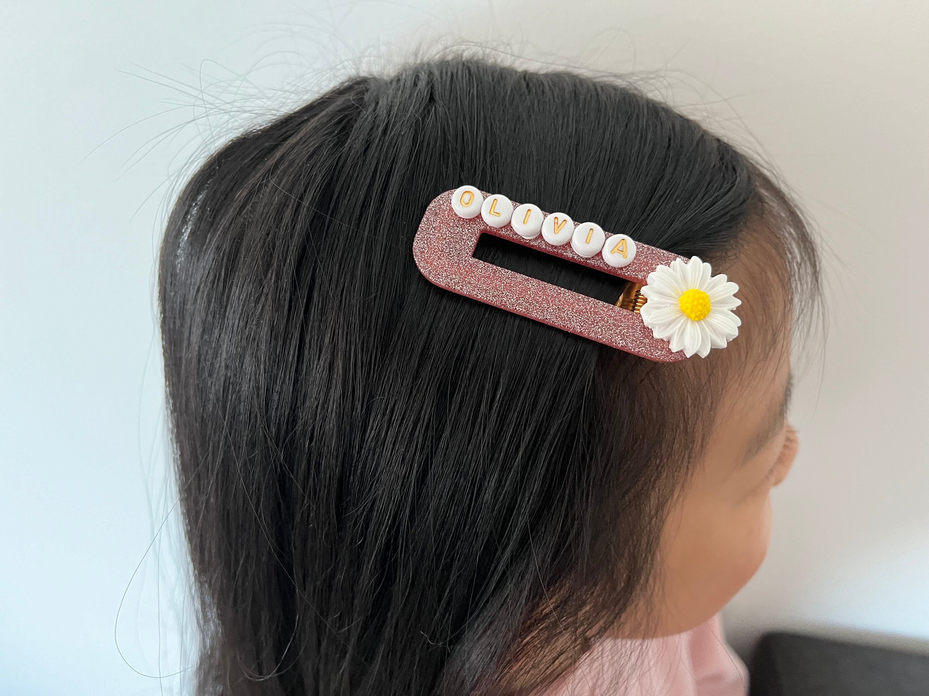 Personalized & Custom Name Hair Clip. Word Hair Clip Girls Hair Clip ...