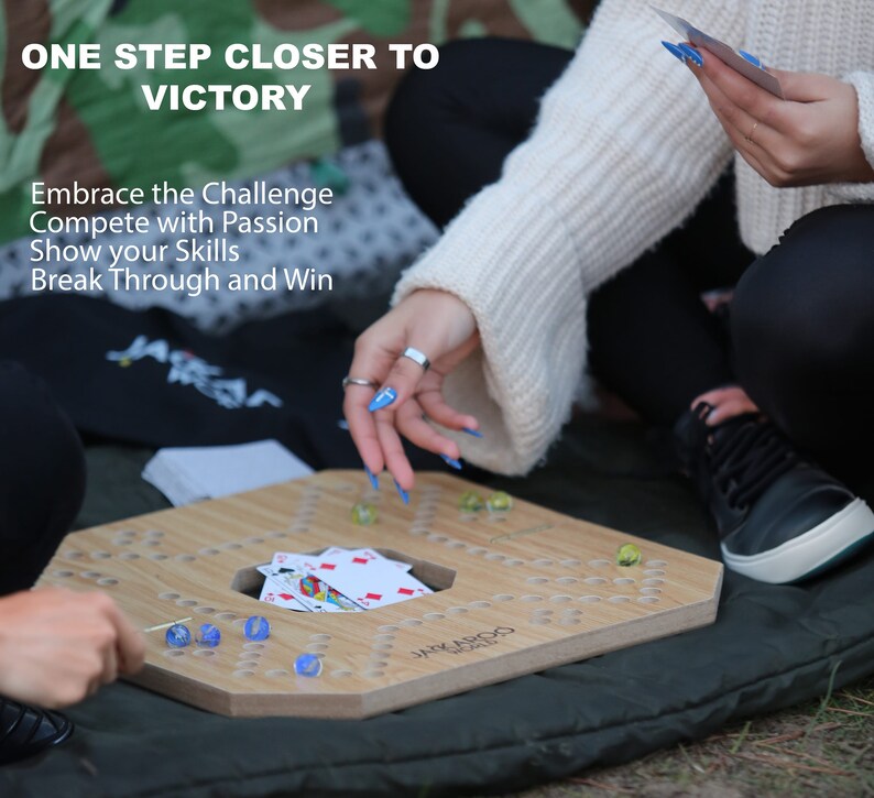 Jackaroo Board Game - Strategy, Competitive, Fun 2-4 Player Marbles and ...