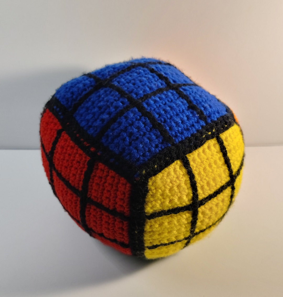 Handmade Amigurumi Cube Stuffed Animal - Etsy