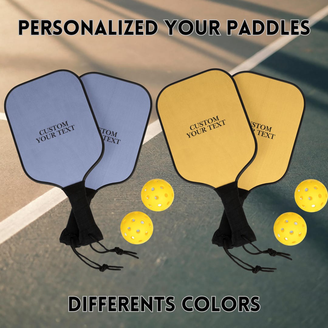 Pickleball Paddle Custom, Personalized Paddles, Pickleball Gift ...