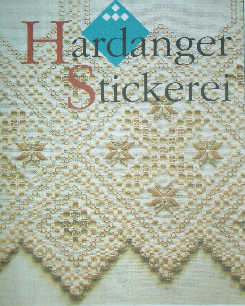 VINTAGE Journal / Hardanger Stickerei (PDF Format) - Etsy