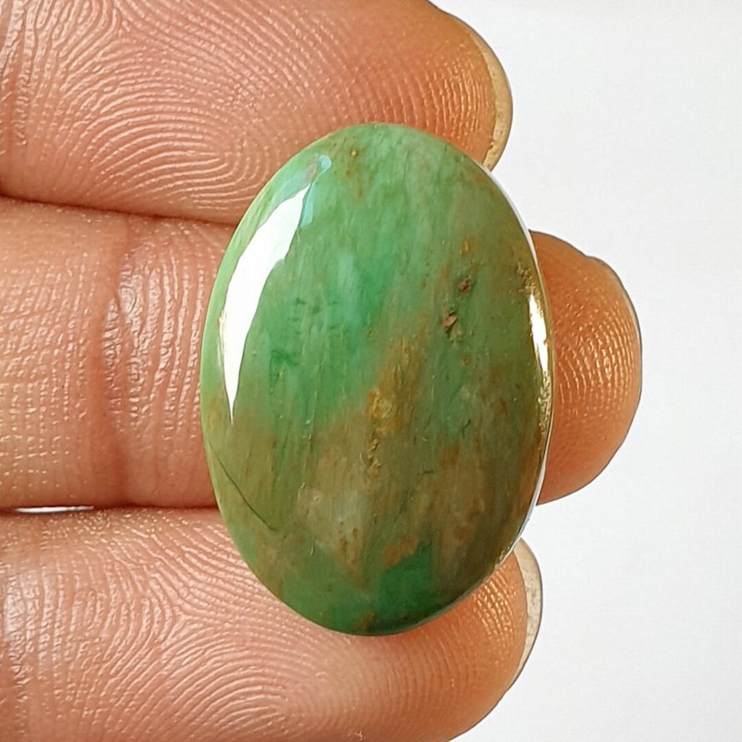 Natural Pretty Australian Variscite Cabochon - Smooth Polished Cabochon ...