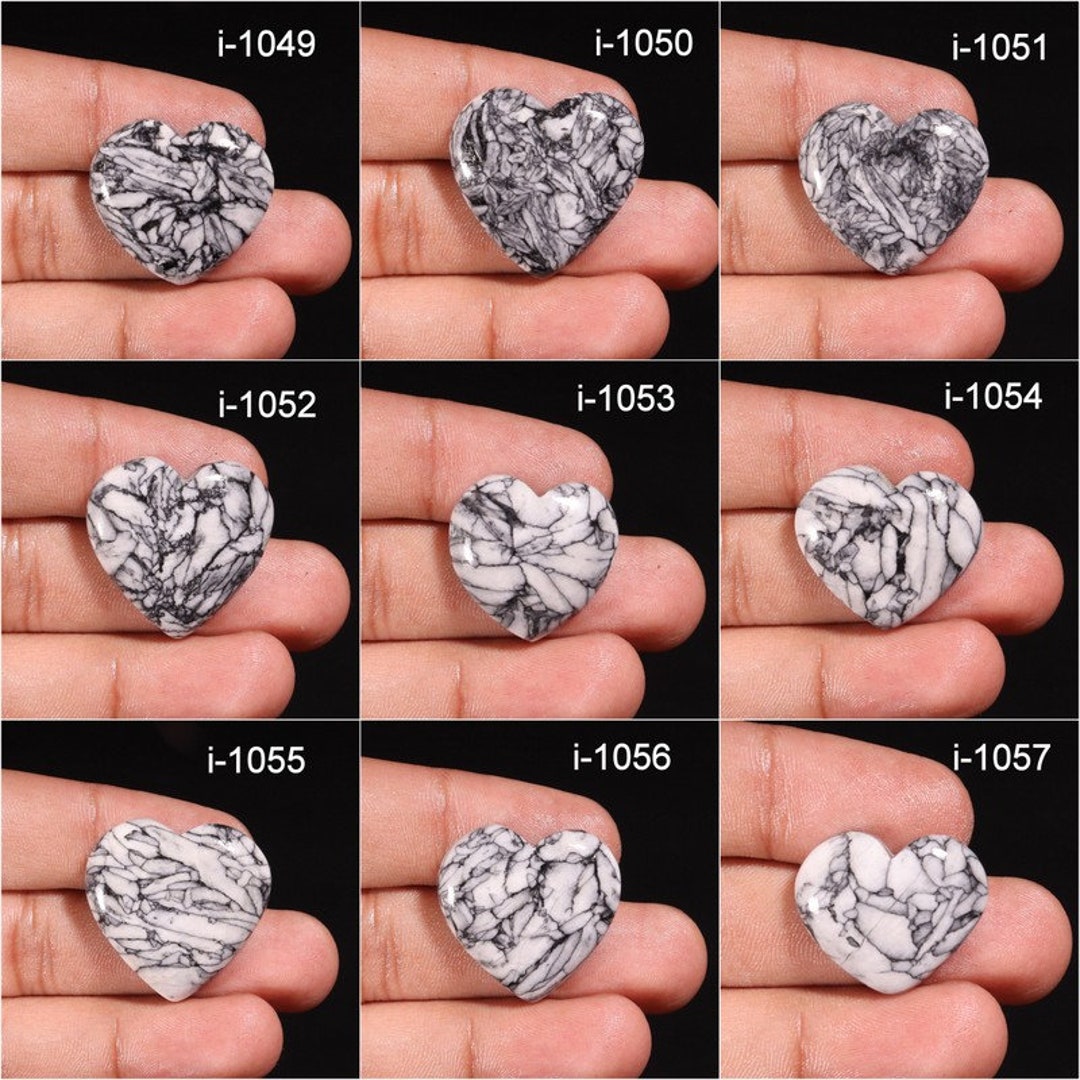 Pinolith Jasper Gemstone, Pinolith Crystal Gemstone Heart Shape ...