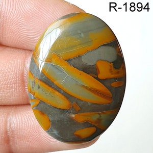 Rare Quality Natural Bamboo Jasper Cabochon Smooth Polished Flat Back ...