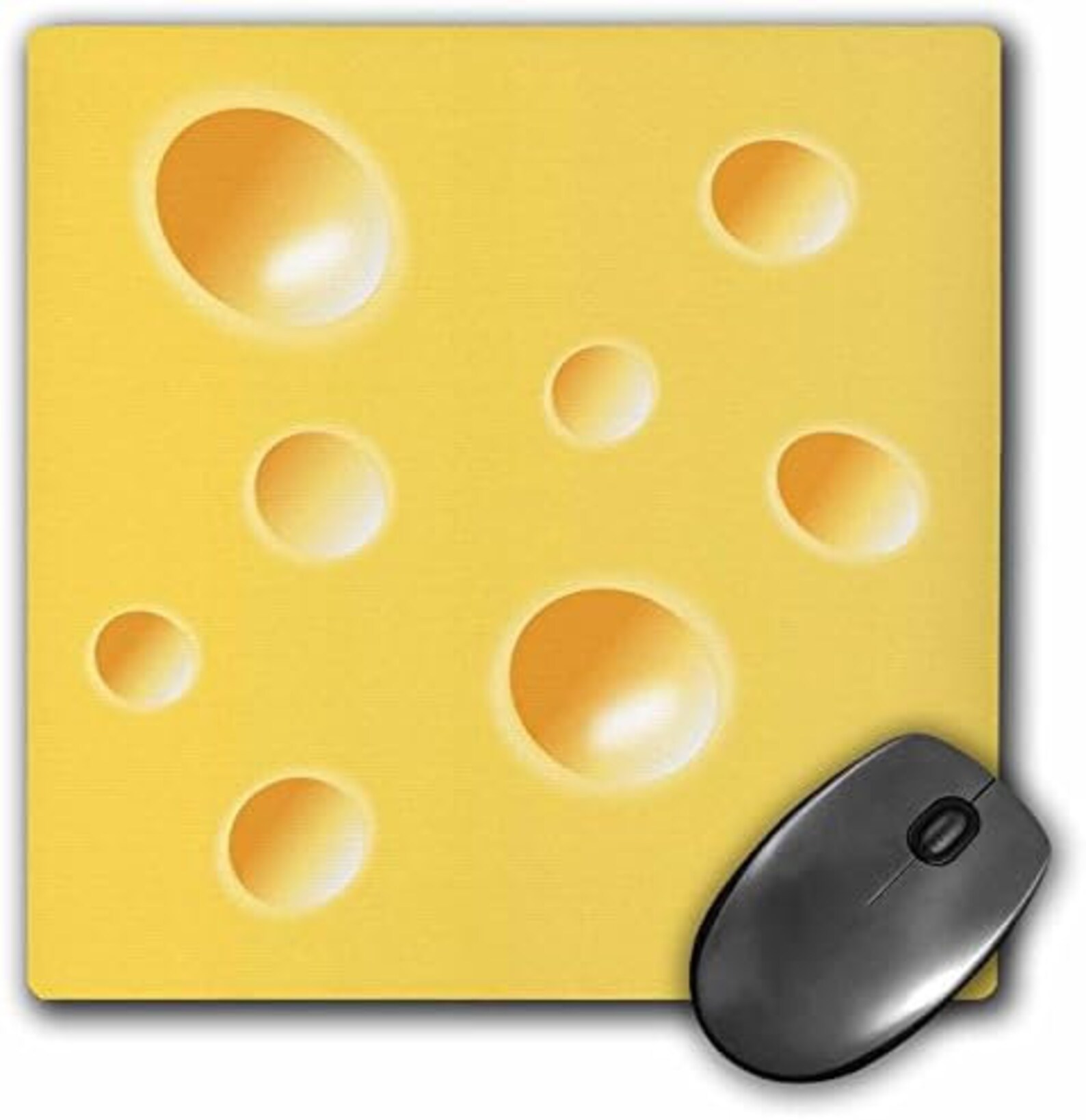 3drose swiss Cheese Slice Wedge Illusion Mouse - Etsy