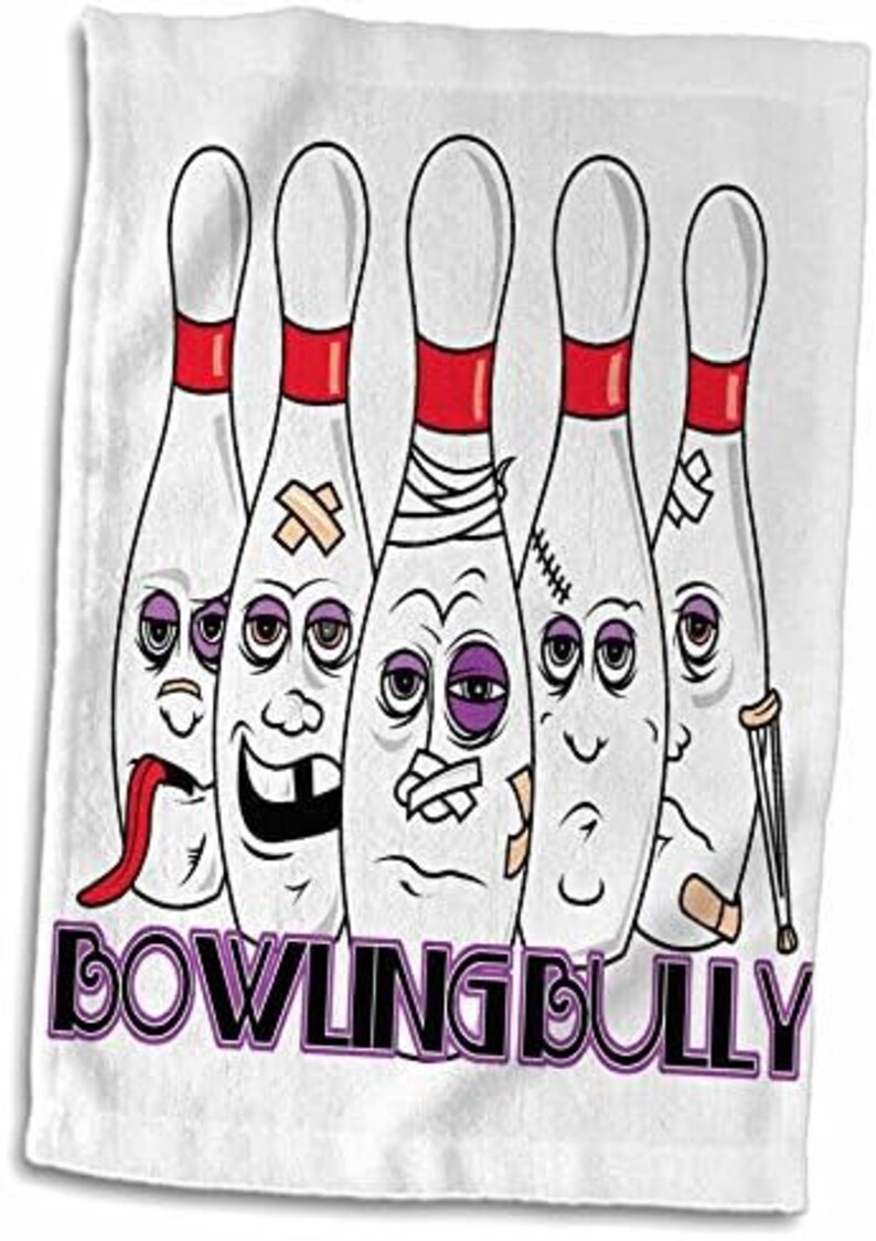 3D Rose Funny Busted up Injured Bowling Pins Cartoon Design - Etsy