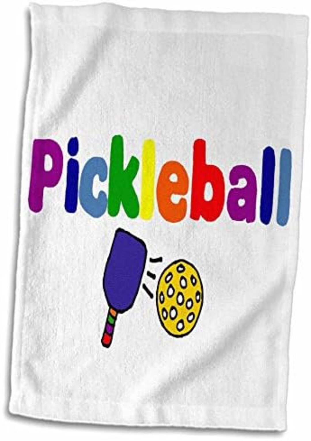 3D Rose colorful Pickleball Letters and Paddles - Etsy