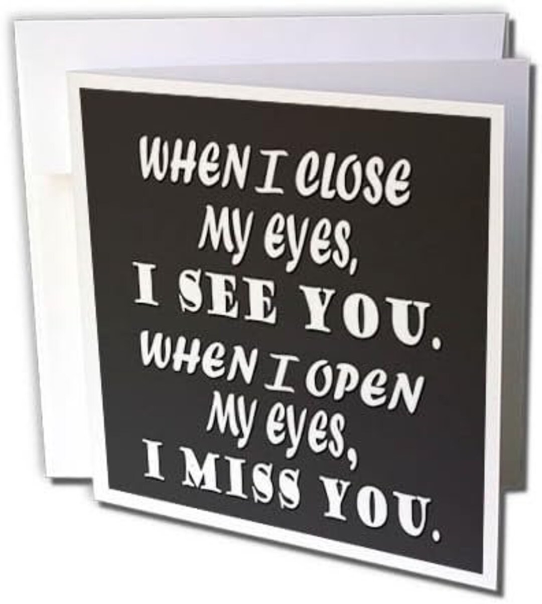 3drose Rinapiro Miss You Quotes When I Close My Eyes I - Etsy