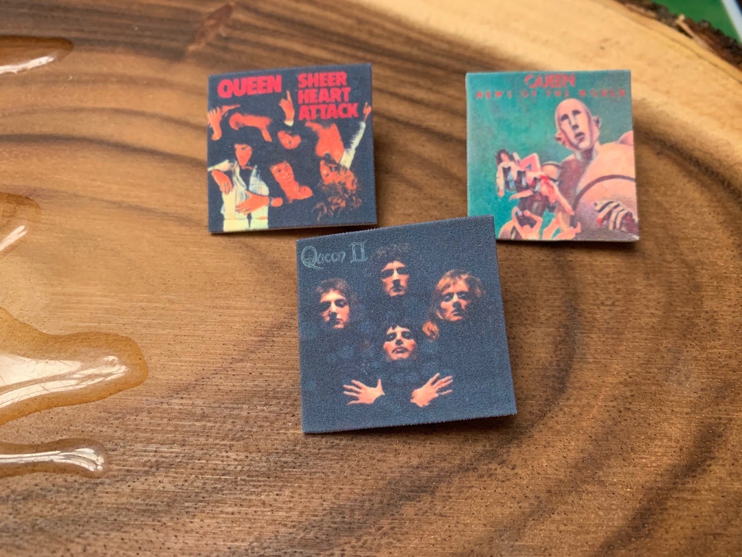 Queen Band Rock Album Cover Pins - Etsy