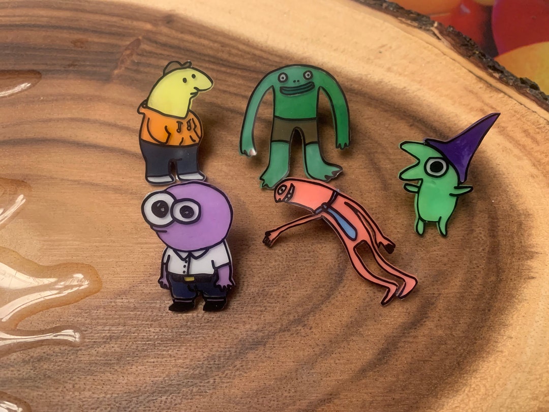 Smiling Friends Cartoon Adult Swim Pins - Etsy Canada