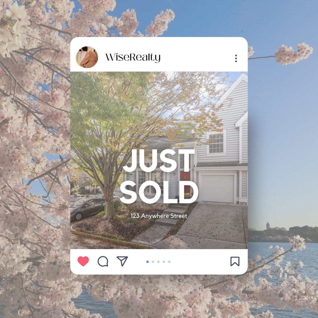 Just Sold Instagram Post Vol.3 - Etsy