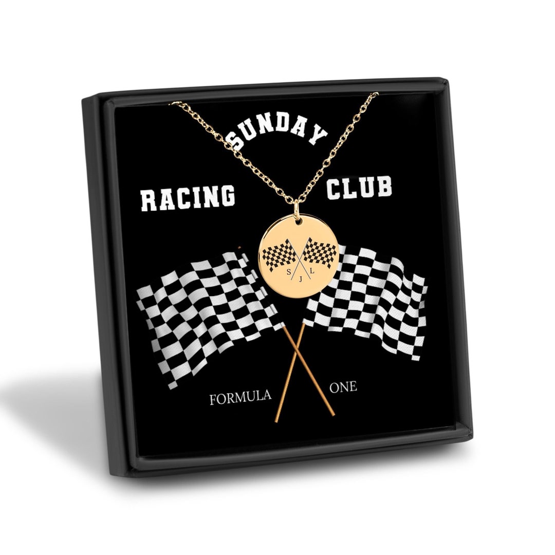 F1 Necklace, Sunday Racing Club, Formula 1 Jewelry, F1 Merch, F1 ...