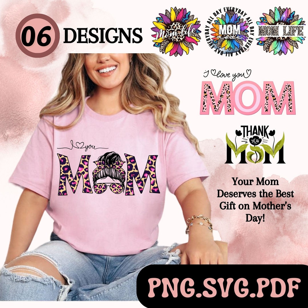 Mothers Day SVG Bundle, Mom Life Svg, Mother's Day, Mama Svg, Mommy and ...