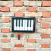 Piano Keyboard Wooden Key Holder, Rustic Key/jewelry Rack, Piano Wood ...
