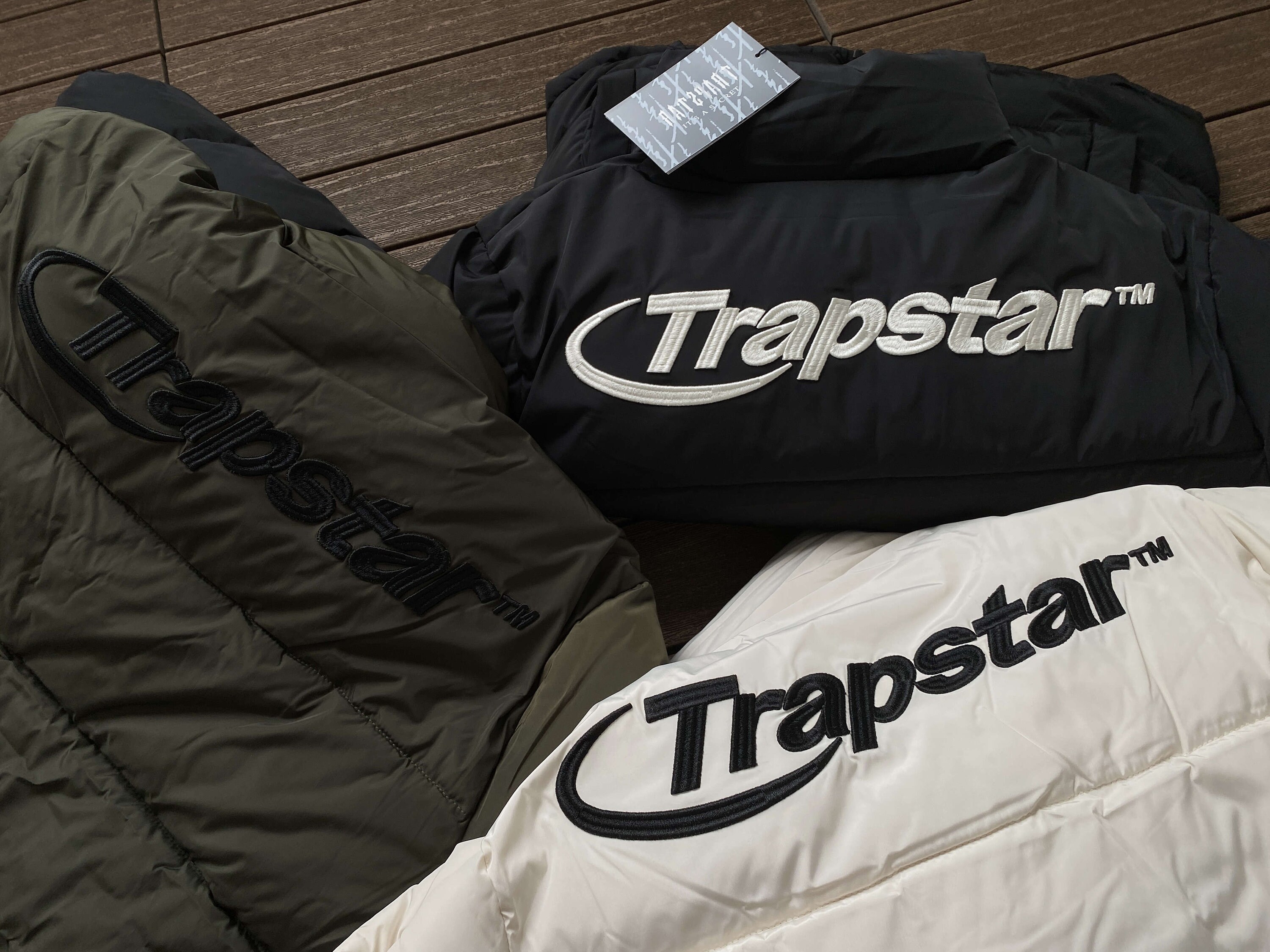 Trapstar Hyperdrive Puffer Jackets, Premium Streetwear in 3 Colours ...