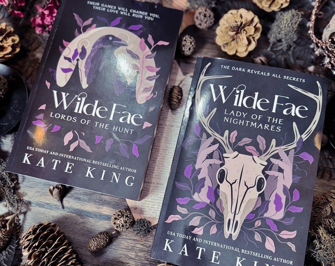 Signed Hardcovers, Wilde Fae Lords of the Hunt and Lady of the ...