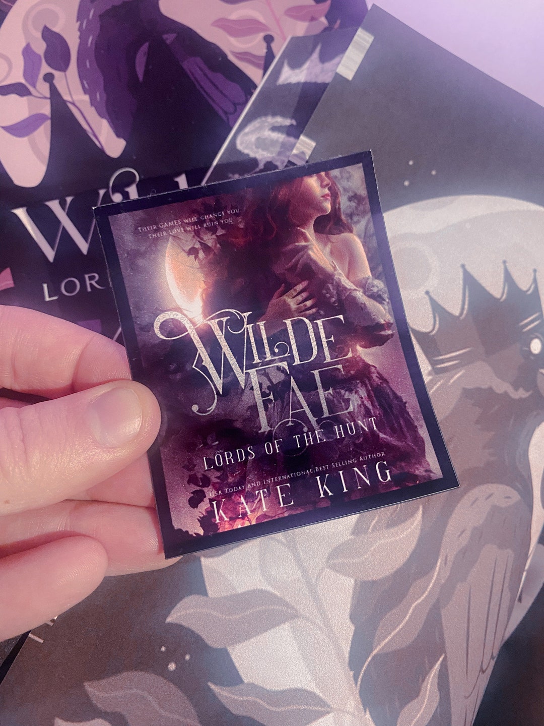 Wilde Fae Lords of the Hunt Bookcart Magnet - Etsy