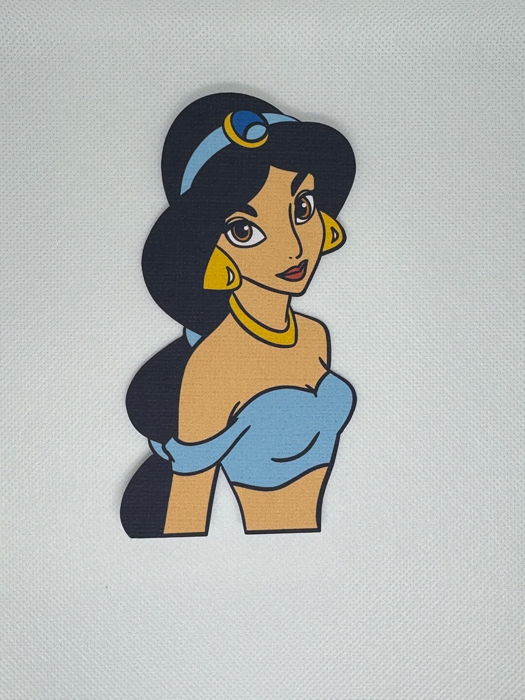 Princess Jasmine-print & Cut - Etsy