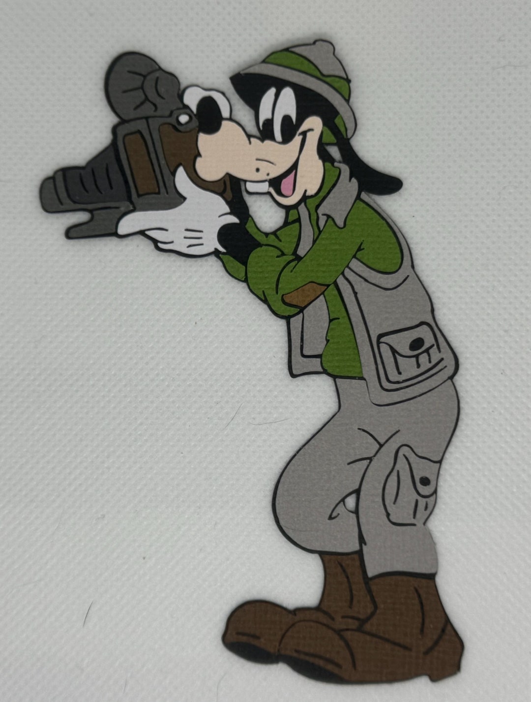 Safari Goofy W/camera Animal Kingdom - Etsy