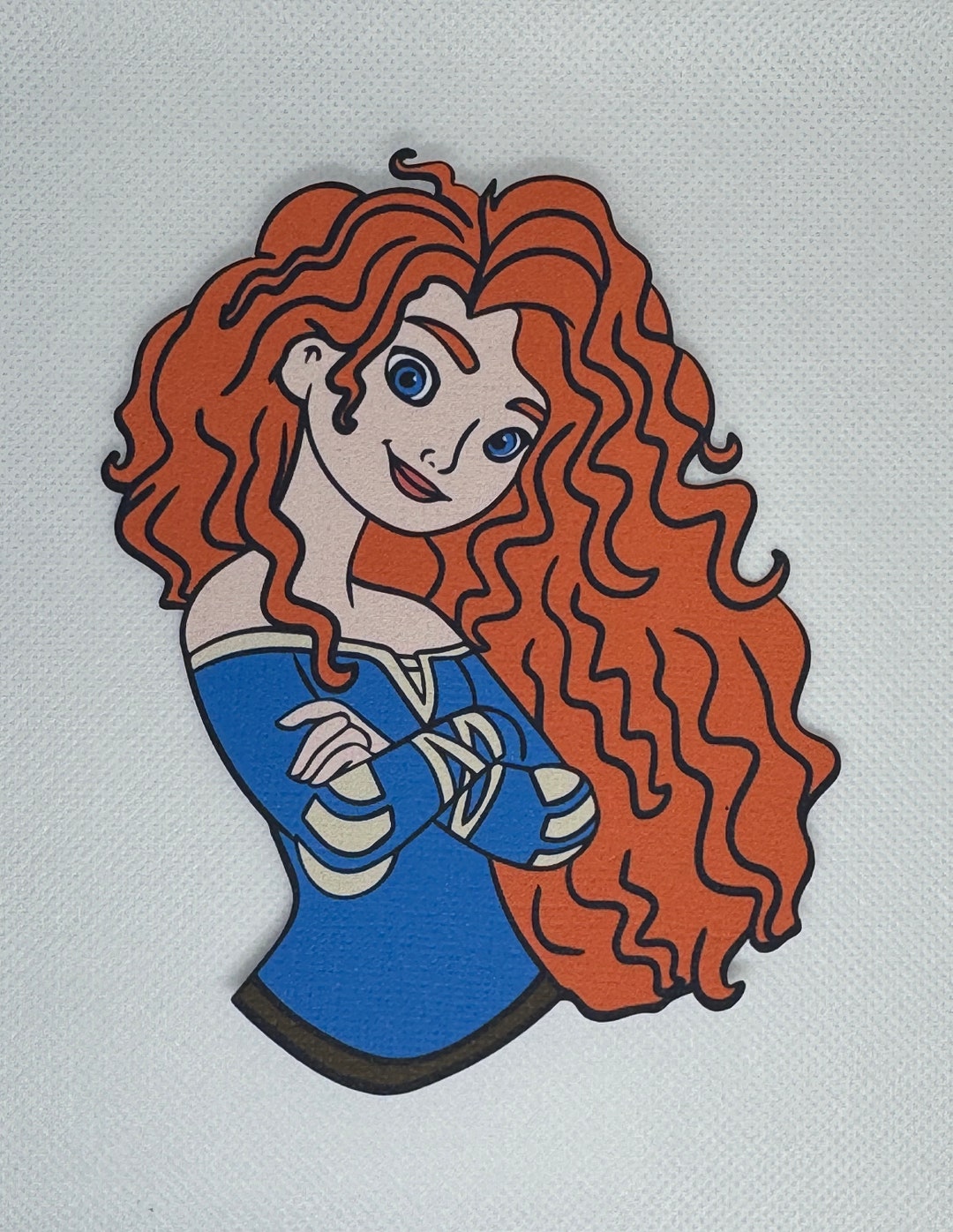 Princess Merida-print & Cut - Etsy
