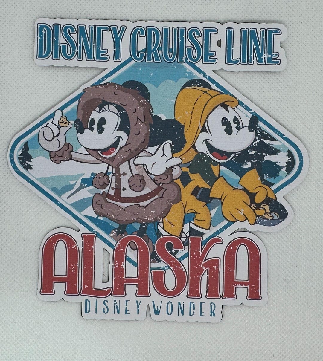 Disney Alaskan Cruise Title-print and Cut - Etsy