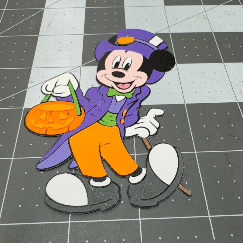 Mickey Mouse Die Cut - Etsy