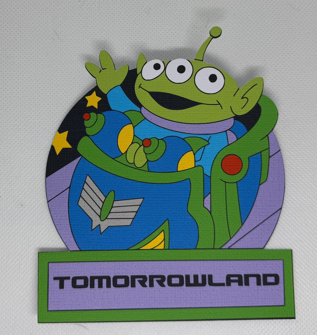 Tomorrowland Title-print and Cut - Etsy