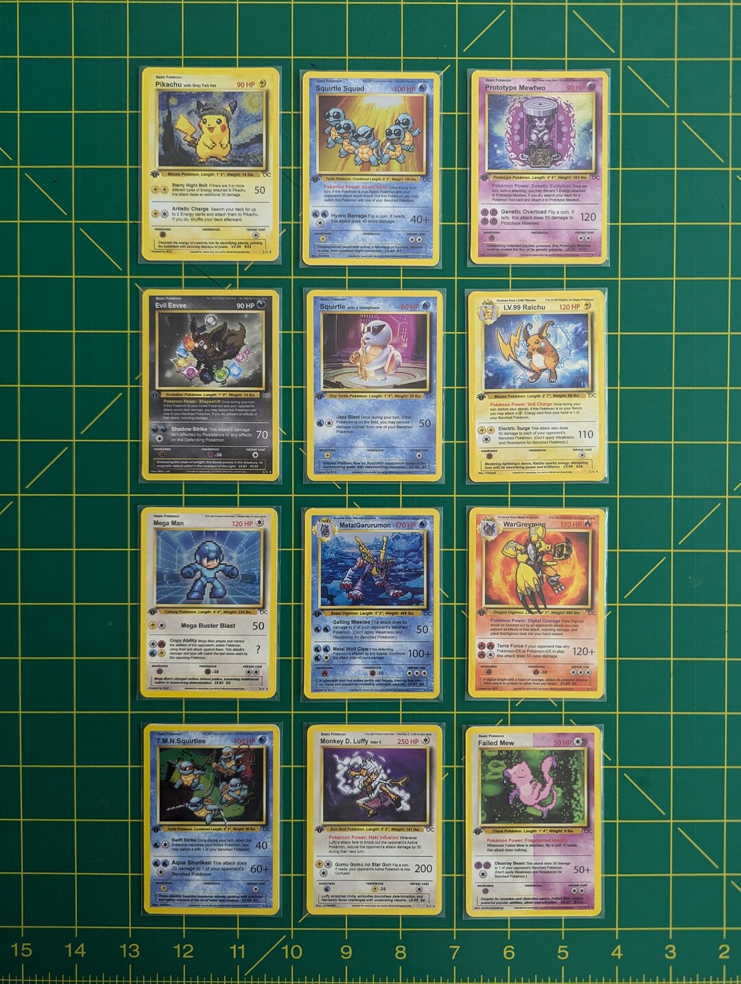 Pick 6 - Custom Pokemon Cards - Etsy