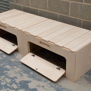 Camper Van Bed Seat 1500-1900mm Storage Pull Out Sofa BED-007 - Etsy