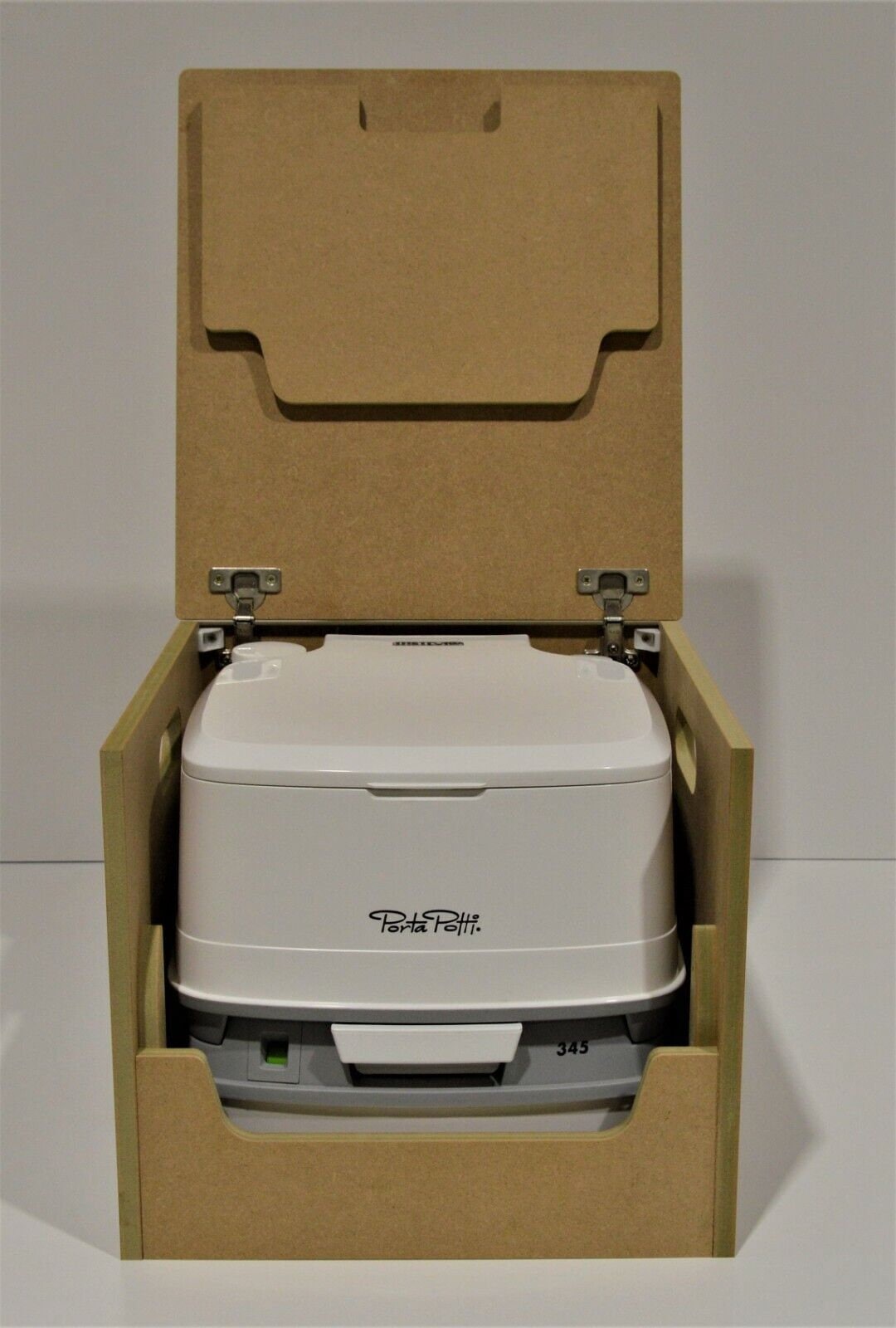 MDF Campervan Buddy Seat Storage Box for Thetford Porta Potti 165 & 365 ...