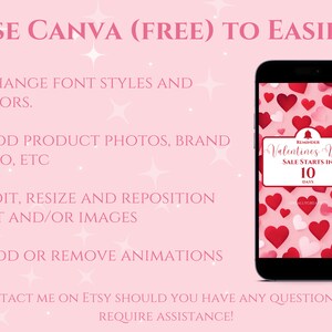 40 Instagram Story Templates, Instagram Valentine's Day Social Media ...