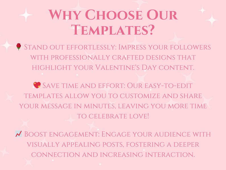 Valentine's Day Instagram Post Templates, February Instagram Posts ...