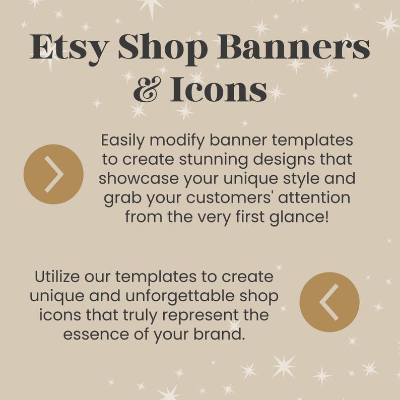 Marble Etsy Shop Banners & Shop Icon Templates, Canva Templates for ...