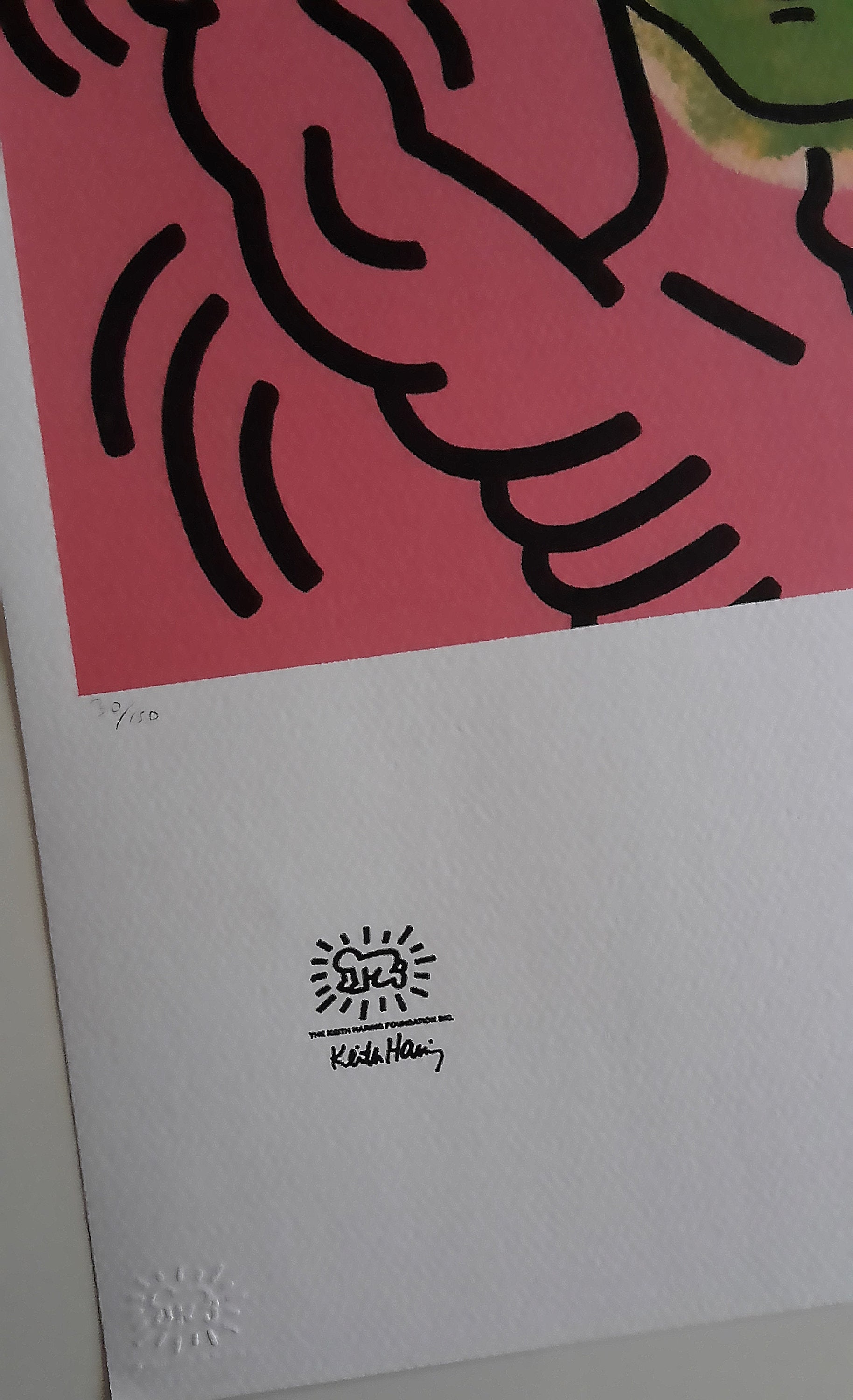 Keith Haring – Lithograph Self-portrait - Etsy