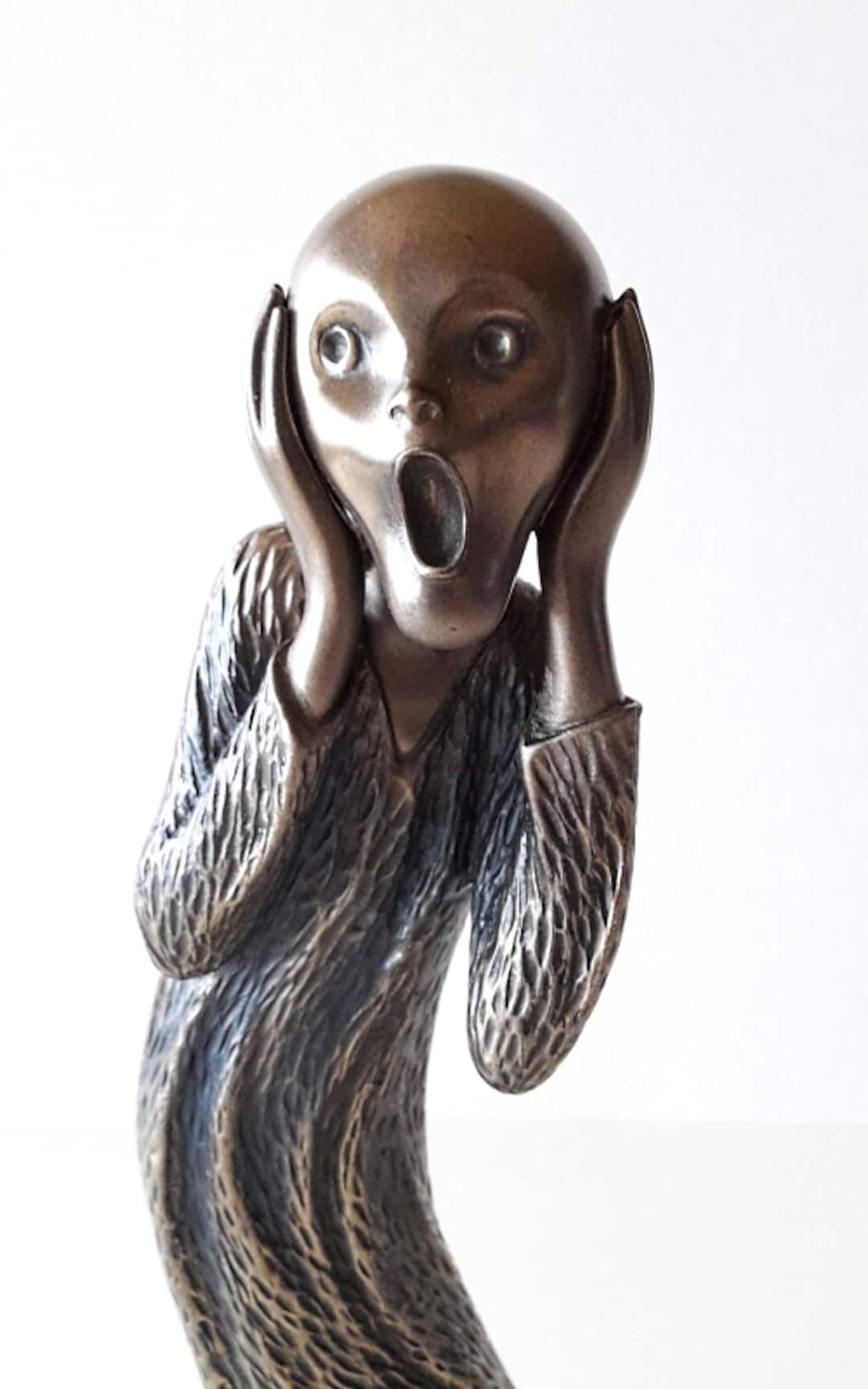 Edvard Munch Sculpture 'the Scream' - Etsy