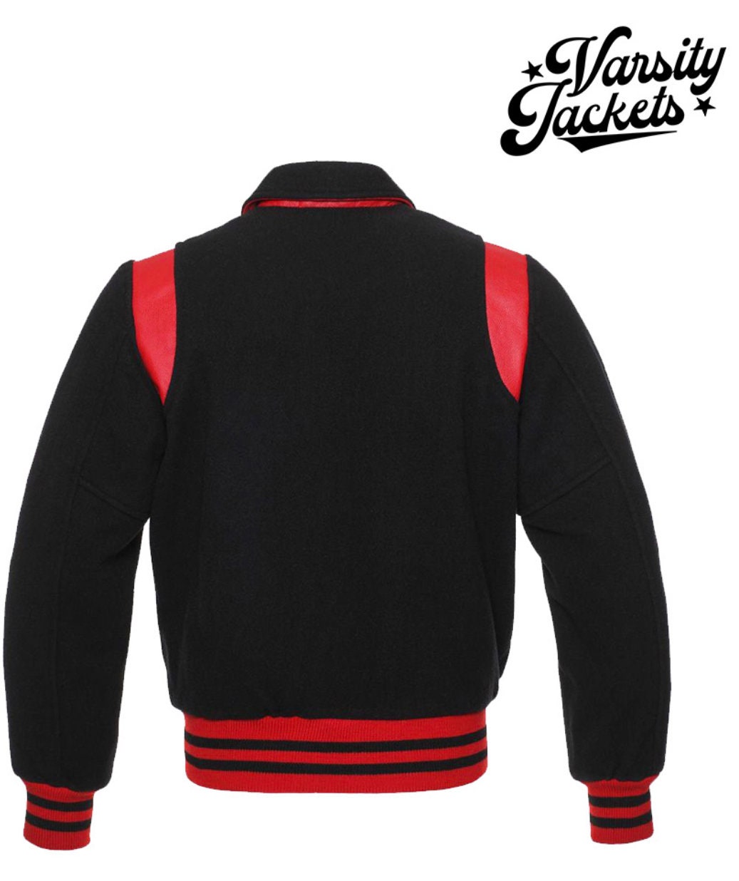 Varsity Jacket Baseball Letterman Jackets Wool Body Genuine Sleeves ...