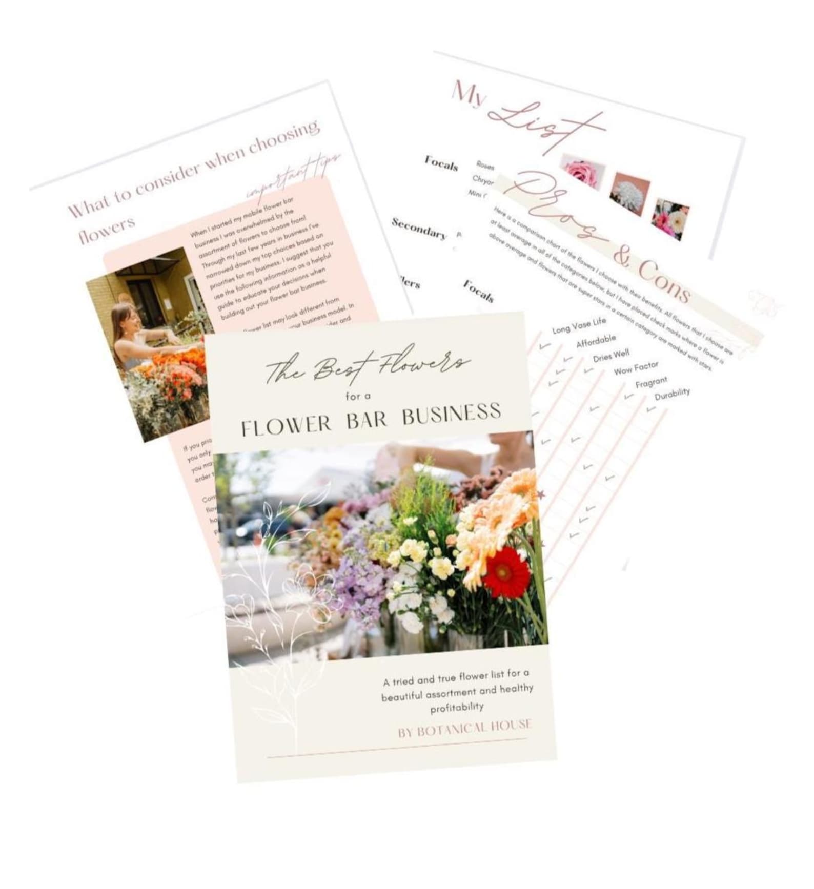 The Best Flowers for a Flower Bar Business Guide | Bouquet Bar Tips ...